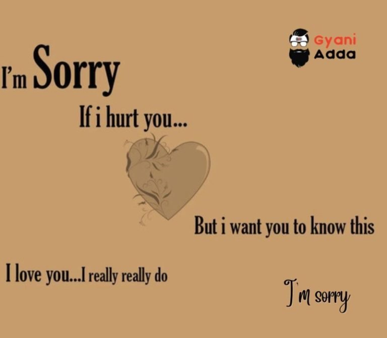 50+ Sorry Quotes To Express Your Apologies Sorry Message